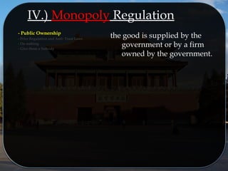 Monopoly regulation SFLS online | PPT