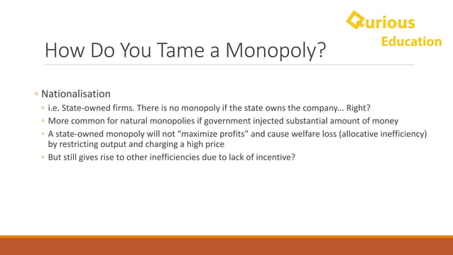 Monopoly Notes - A-level & IB Economics | PDF | Large Business | Business