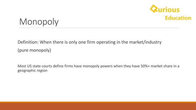 Monopoly Notes - A-level & IB Economics | PDF | Large Business | Business