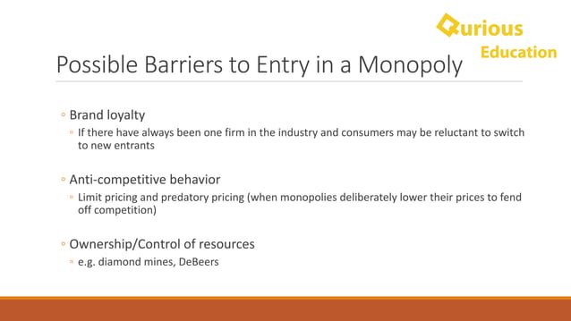 Monopoly Notes - A-level & IB Economics | PDF | Large Business | Business