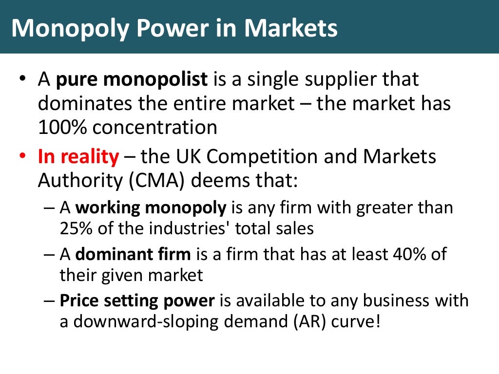 Characteristics of a monopoly economics - meryhq
