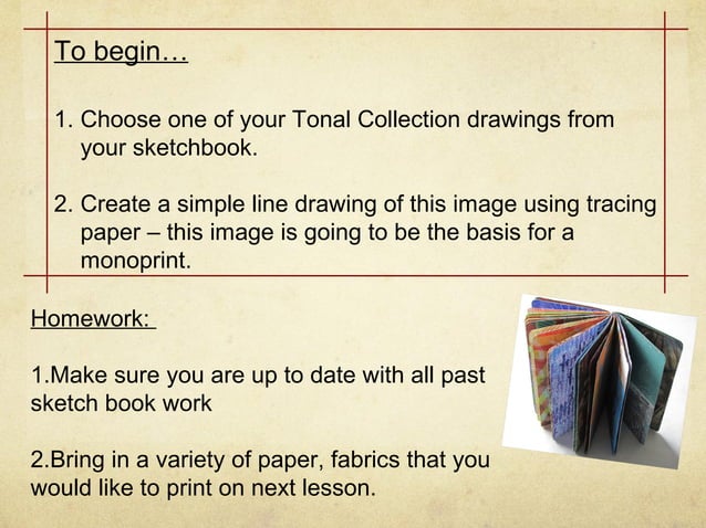 Monoprinting | PPT