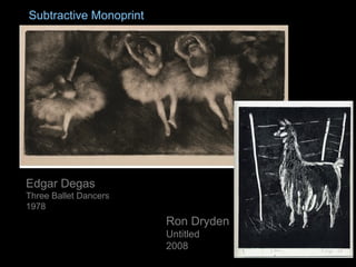 Monoprint presentation | PPT