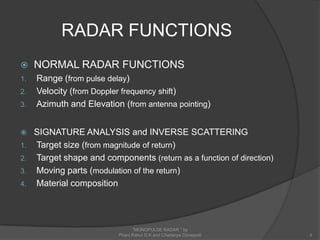 Monopulse Radar | PPTX