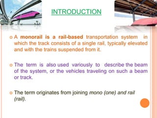 PPT on Monorail | PPTX