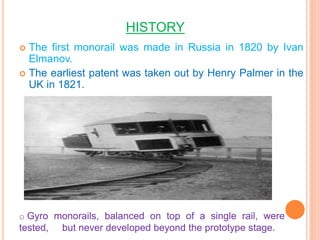 PPT on Monorail | PPTX