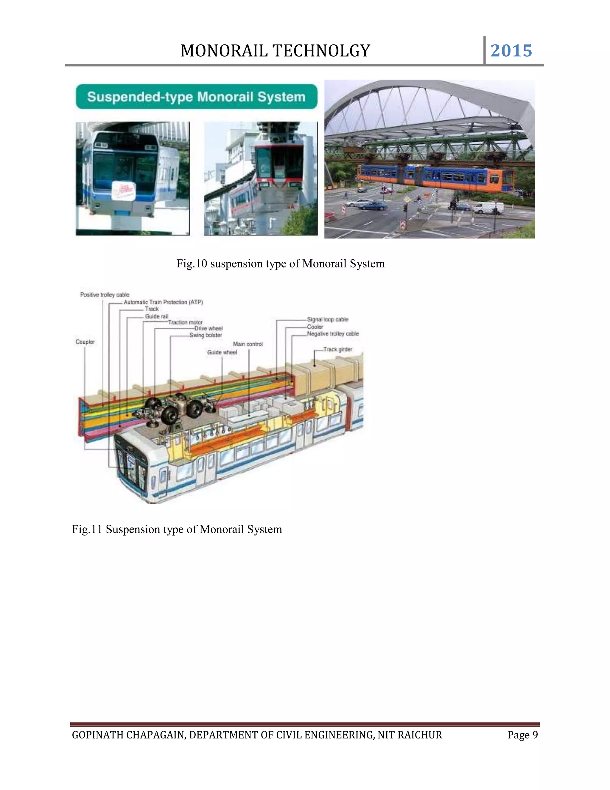 report on monorail technolgy | DOCX