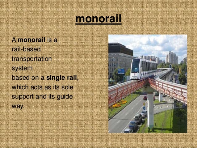 Monorail vs Metrorail