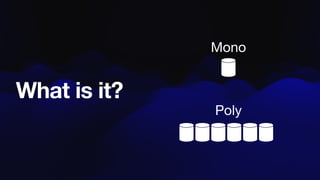 Monorepos - one repository to rule them all | PPT