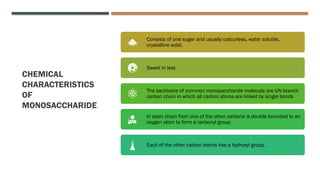 Structure & function of monosaccharide. . | PPTX