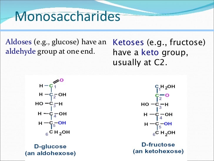 Monosaccharide Chemical Structure