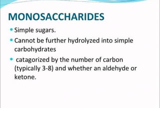 Monosacchride | PPTX