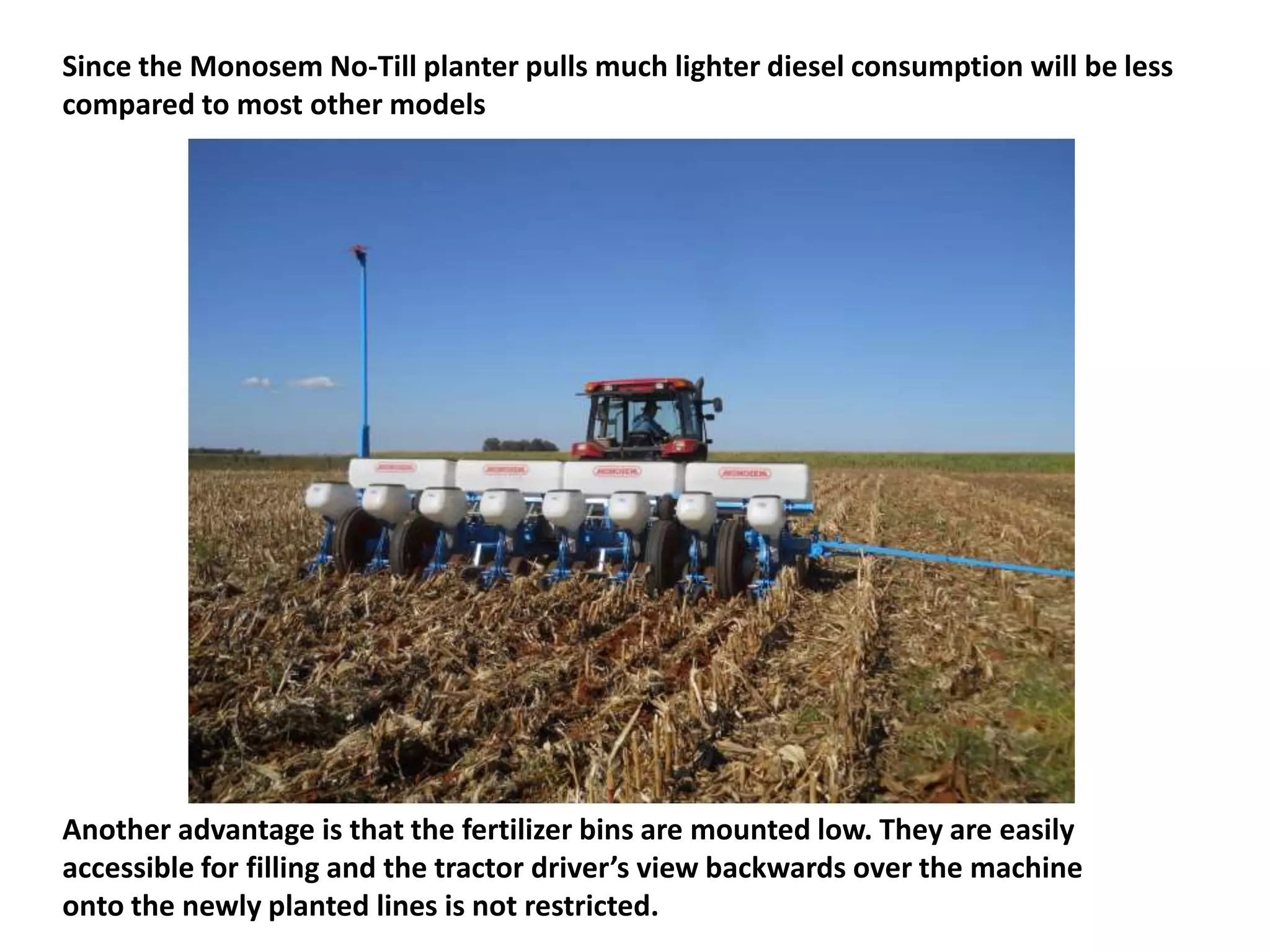 Monosem no till planter | PPTX