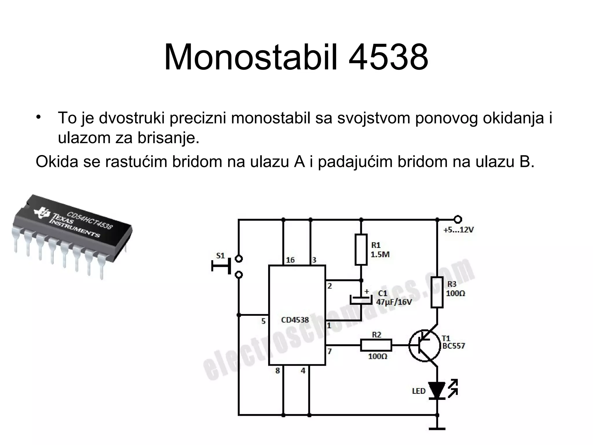 Monostabilni multivibrator | PPT