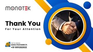 Monotek CCTV Camera Installation Services in Delhi | PPT