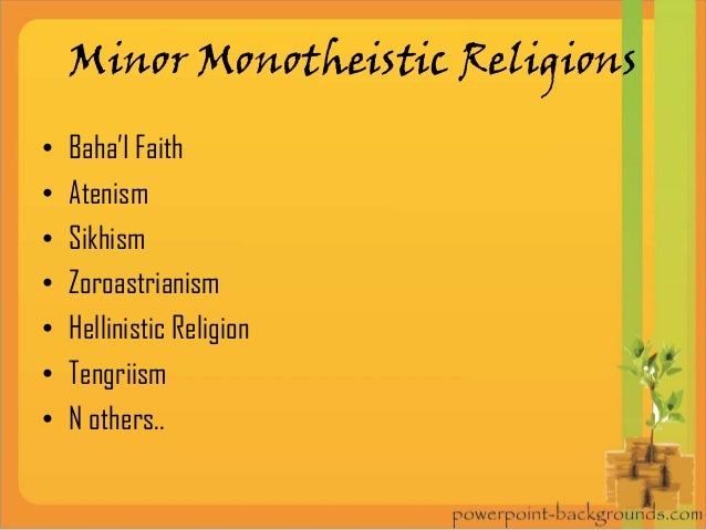 Monotheism