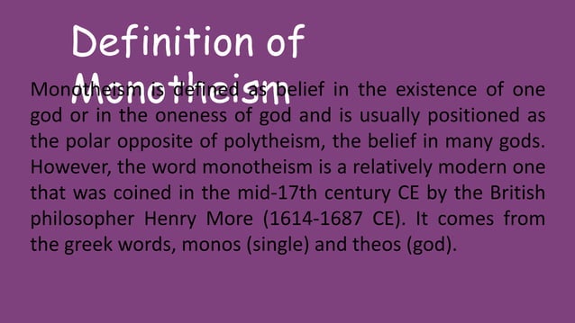 MONOTHEISMRELIGIONLESSONUNDERSTANDING.pptx