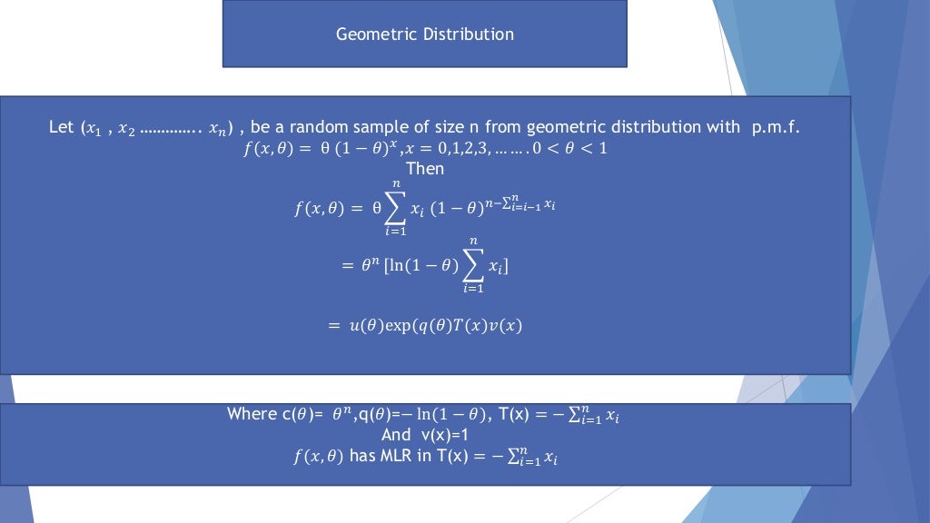 Monotone likelihood ratio test