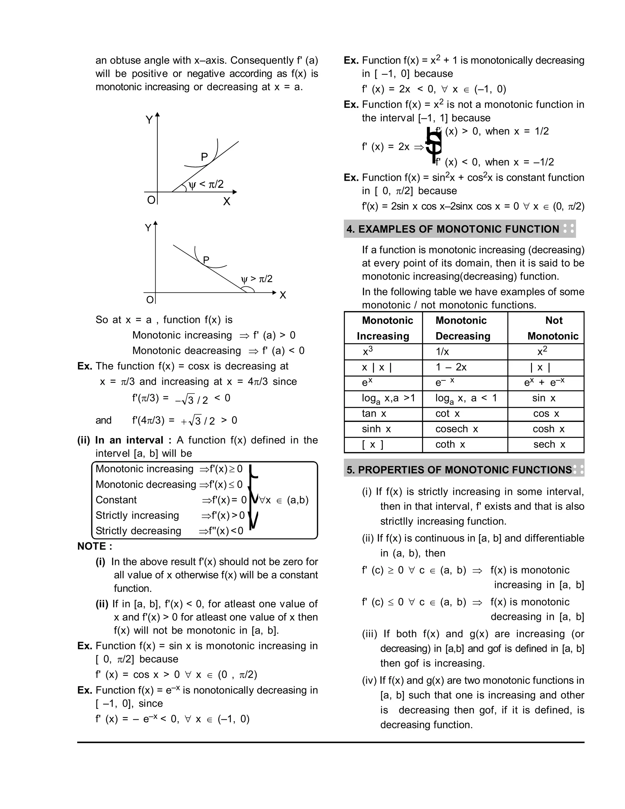 monotonicity thoery & solved & execise Module-4.pdf