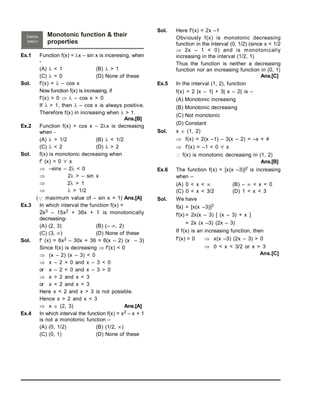 monotonicity thoery & solved & execise Module-4.pdf