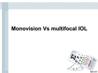 Monovision Drawbacks