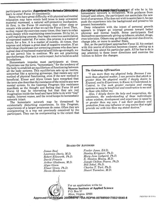 TMI - The Gateway Program | PDF