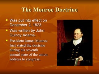 Monroe Doctrin | PPT