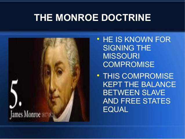 MONROE DOCTRINE