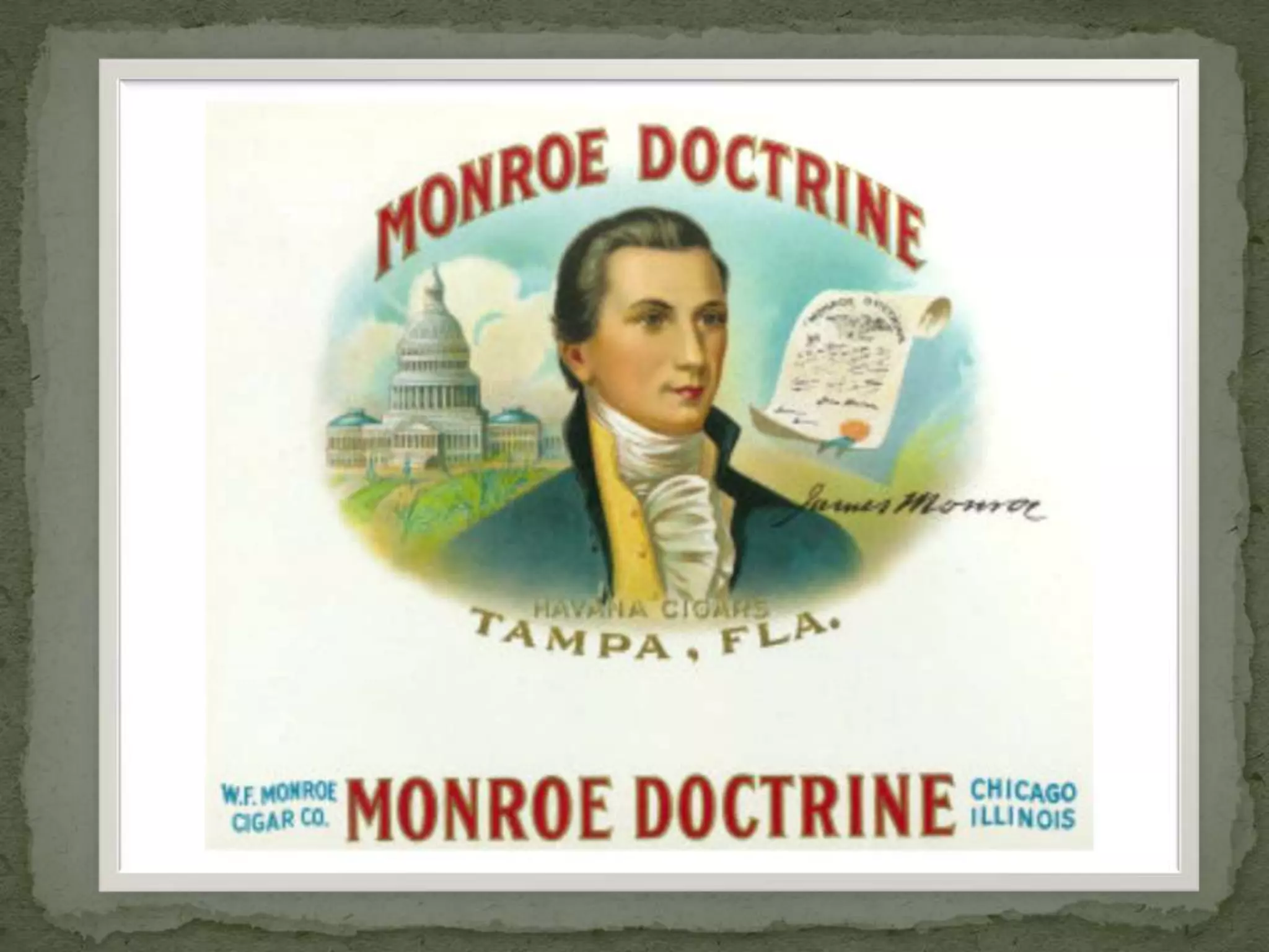 PPT - Monroe Doctrine - IIB1 | PPTX