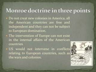 Monroe Doctrine