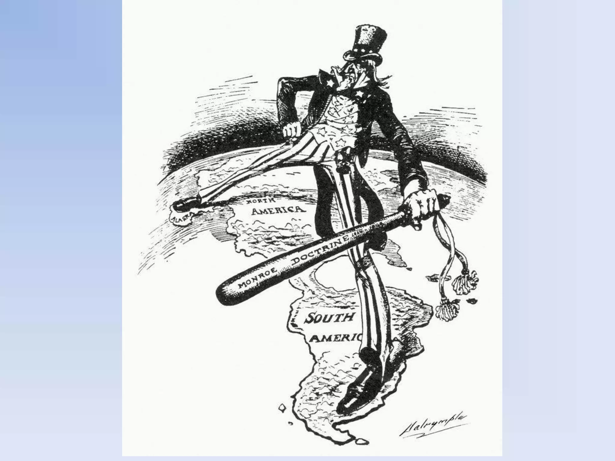 Monroe Doctrine Political Cartoon Analysis | PPTX