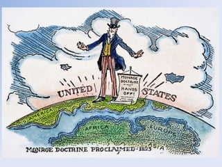 Monroe Doctrine Political Cartoon Analysis | PPTX