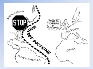 Monroe Doctrine Political Cartoon Analysis | PPTX