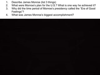 Monroe doctrine ppt | PPTX