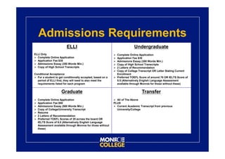 monroe college ppt | PDF