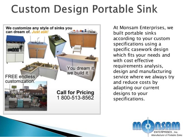 Modern kitchen sinks | Medical sink cabinet Camping | Portable Shampoo Sink