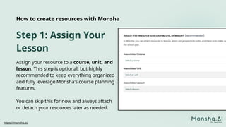 Monsha Professional Development Deck - AI for Teachers | PPTX
