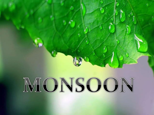 Monsoon | PPTX | Weather | Science