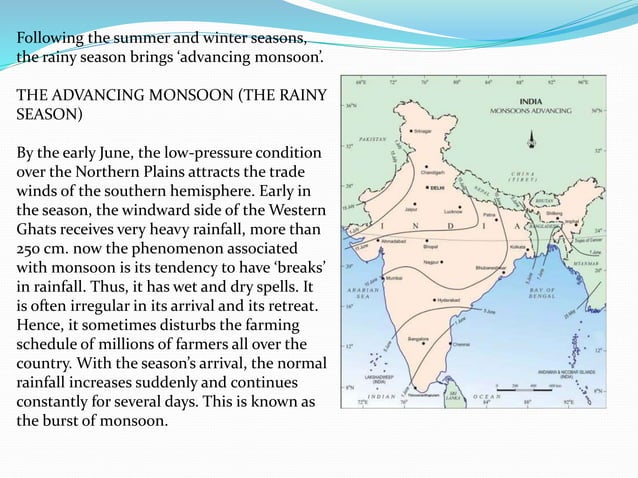Monsoon | PPTX | Weather | Science