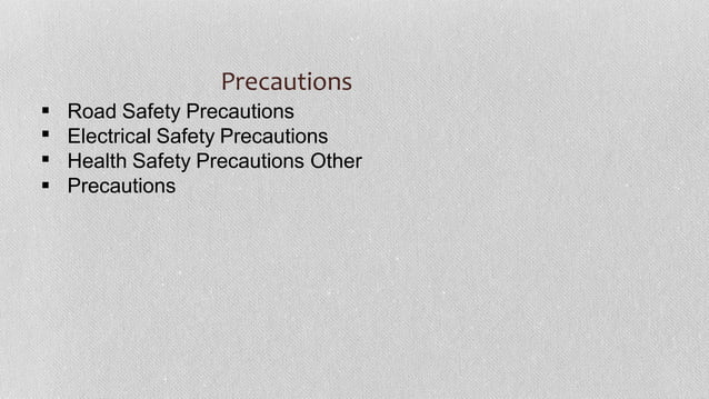 Essential Safety precautions during monsoon season | PPTX | Foot Health ...