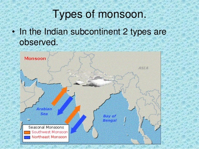 Monsoon and drought