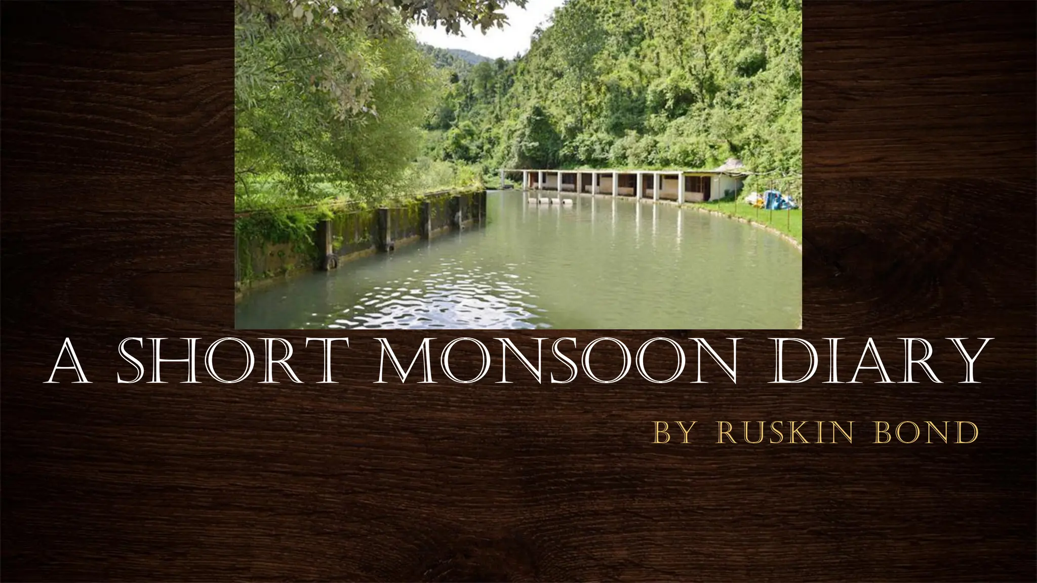 the short monsoon diary class 8 english .pptx
