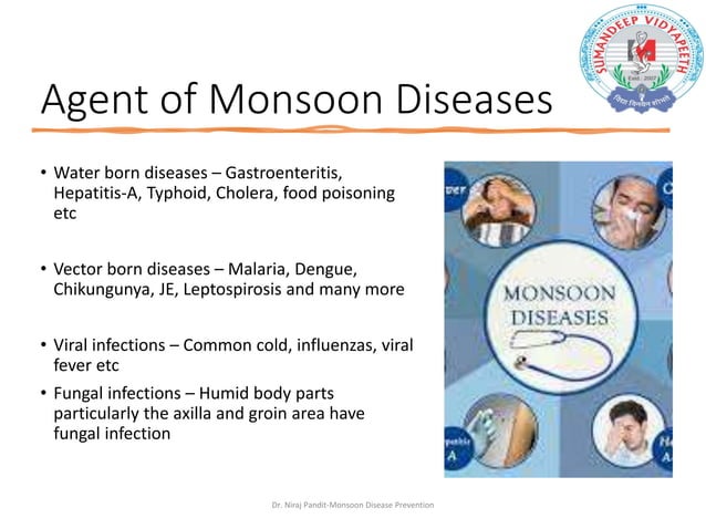 Monsoon Diseases & it's Prevention.pptx