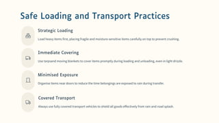 Smart Monsoon Moving Tips to Keep Your Belongings Safe | PDF