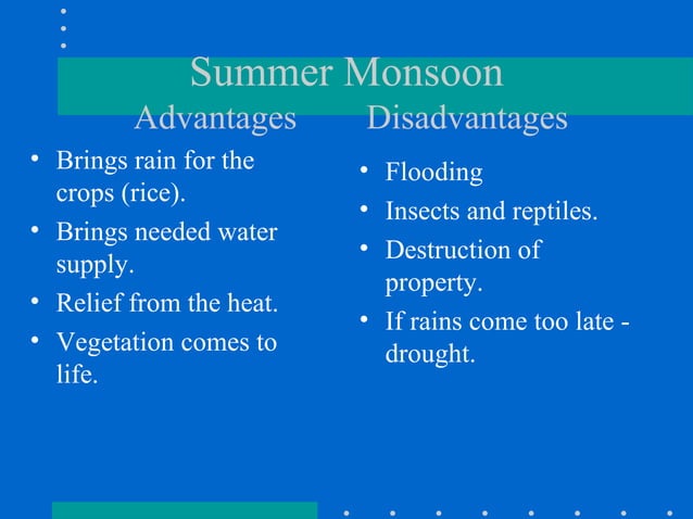 Monsoons | PPT