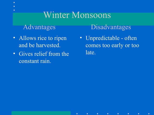 Monsoons | PPT