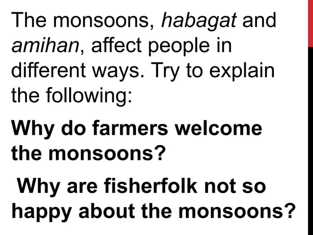 Monsoons | PPTX | Weather | Science