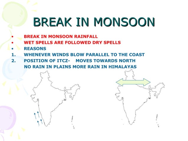 Monsoons | PPT | Weather | Science