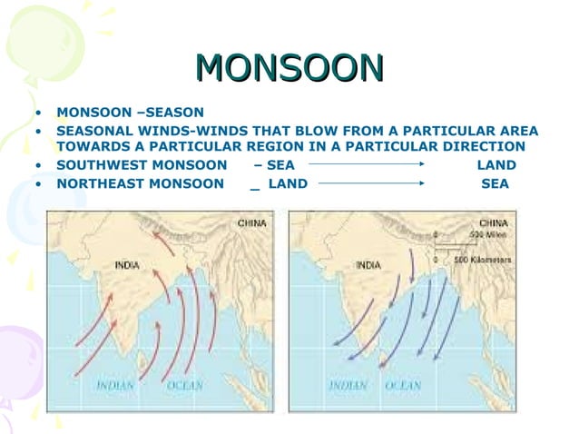 Monsoons | PPT | Weather | Science