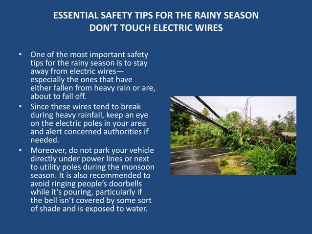 Monsoon Safety.pptx | Weather | Science